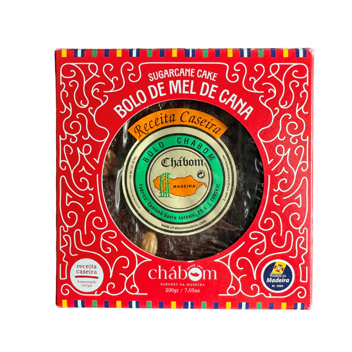 Chábom Sugarcane Cake | Portugalia Marketplace