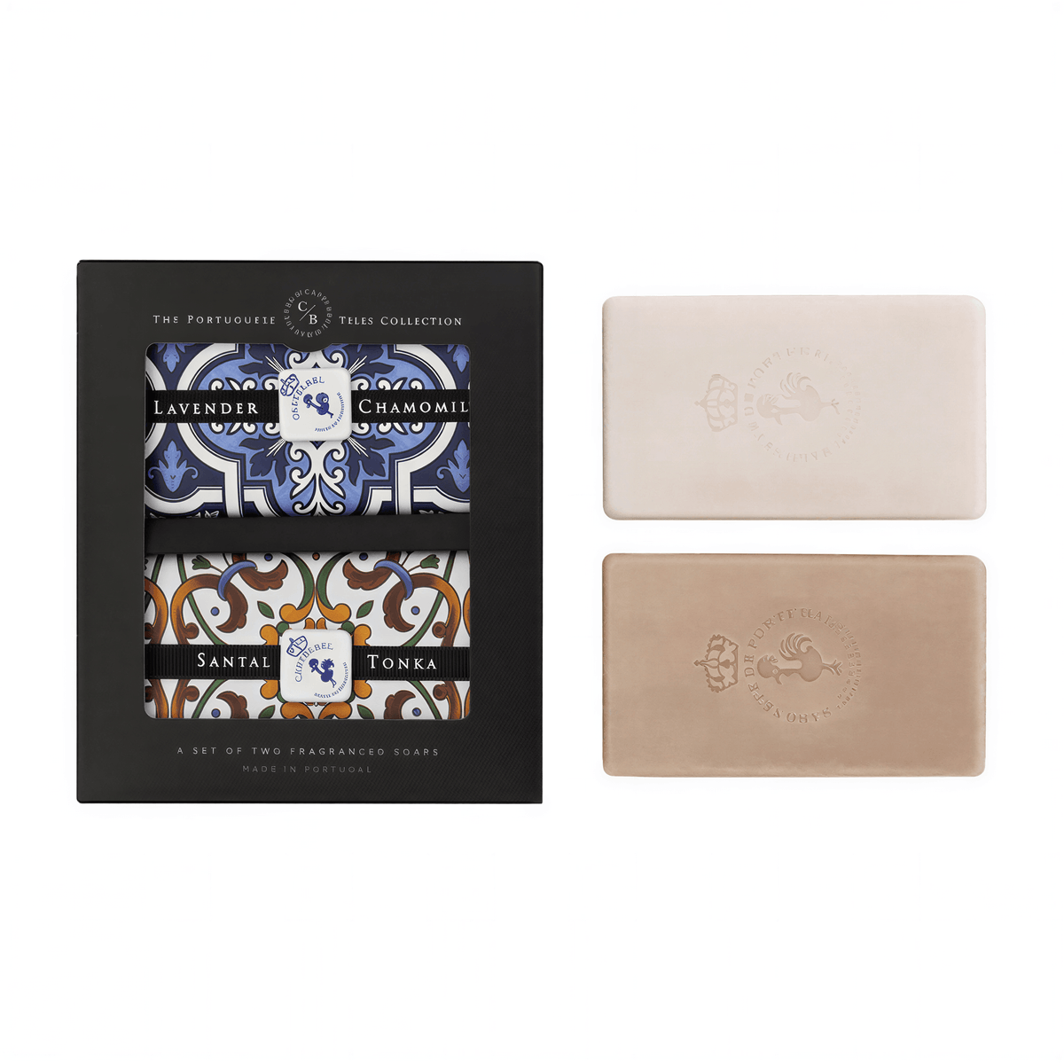 Castelbel Tile Lavender & Rhubarb Soap Set | Portugalia Marketplace