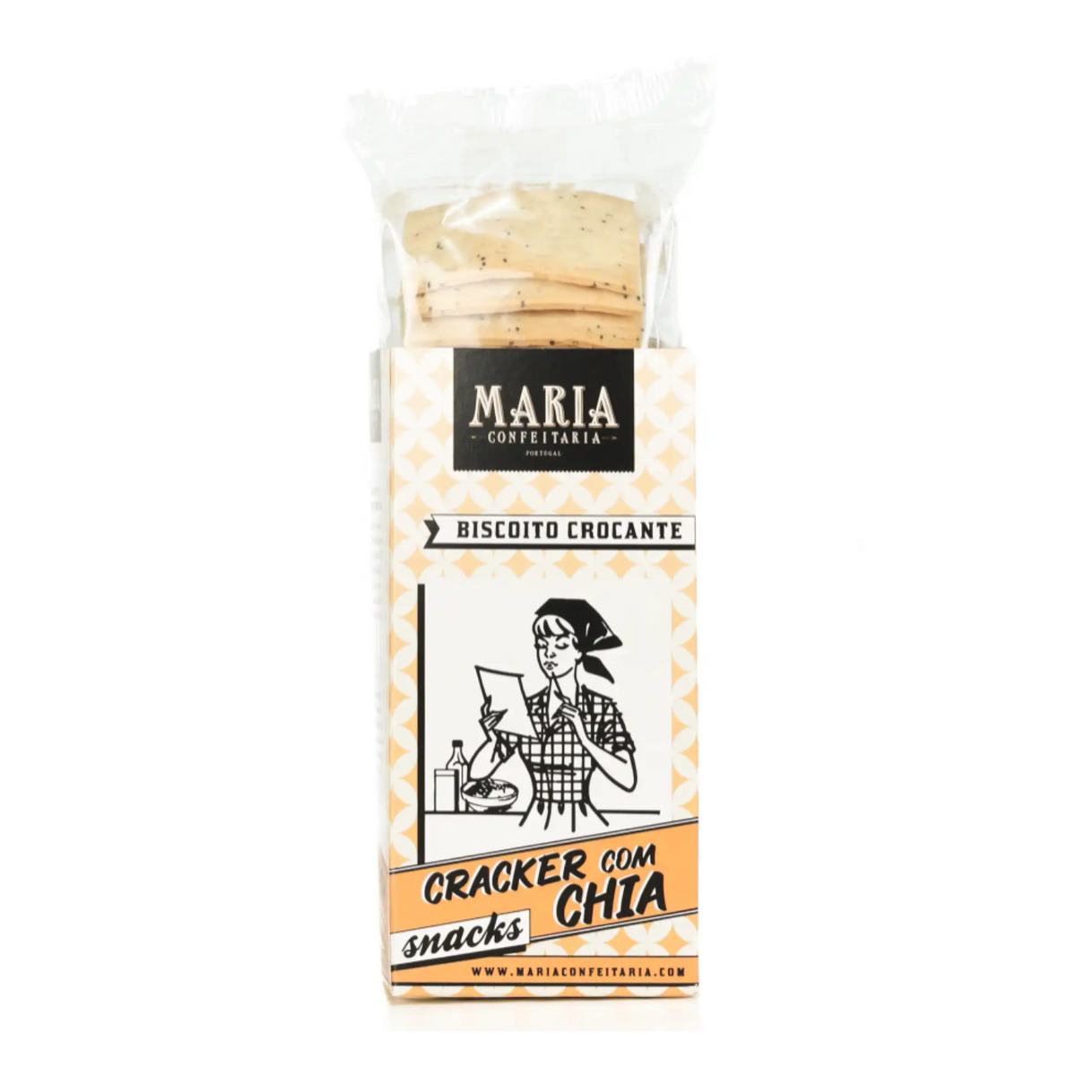 Maria Confeitaria Chia Crackers | Portugalia Marketplace