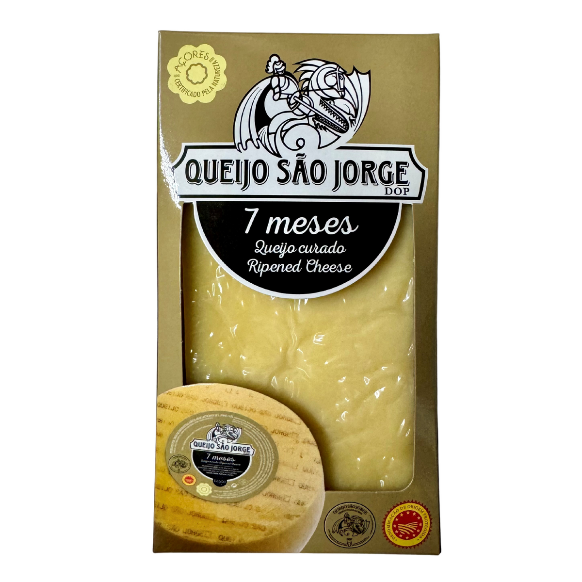 São Jorge Cheese Aged 7 Months DOP (Denominação de Origem Protegida ...