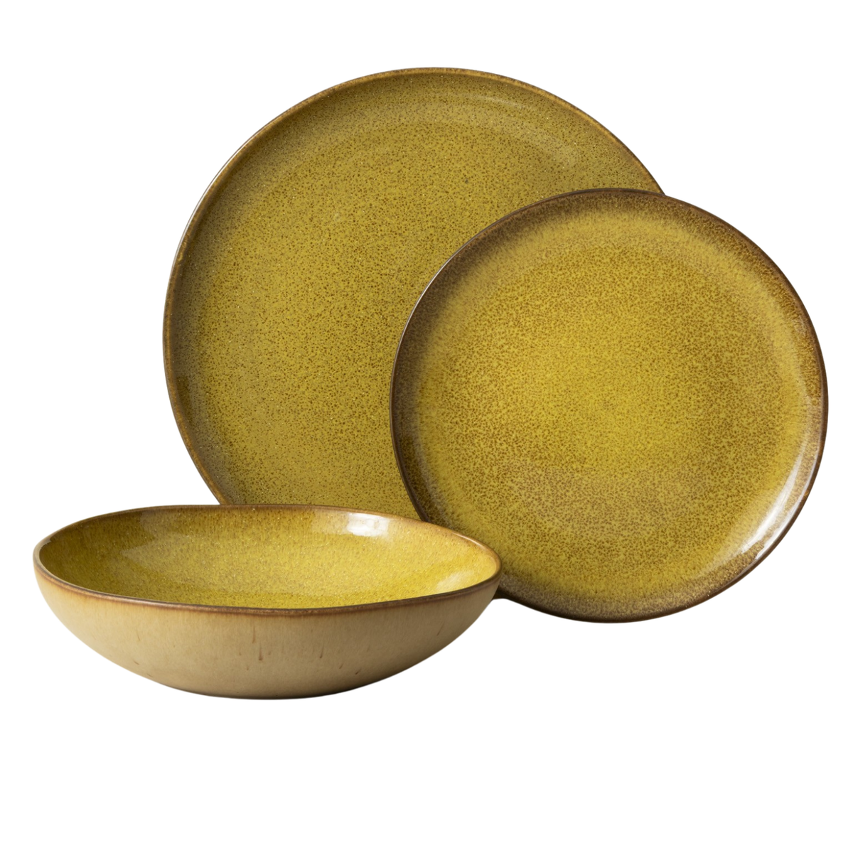 Terrafina Yellow Flower Seeds - 12 Piece Set with Pasta Plate ...