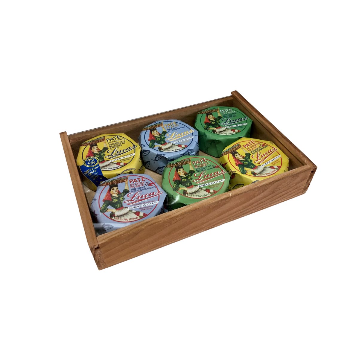 Luças Paté Wood Box | Portugalia Marketplace