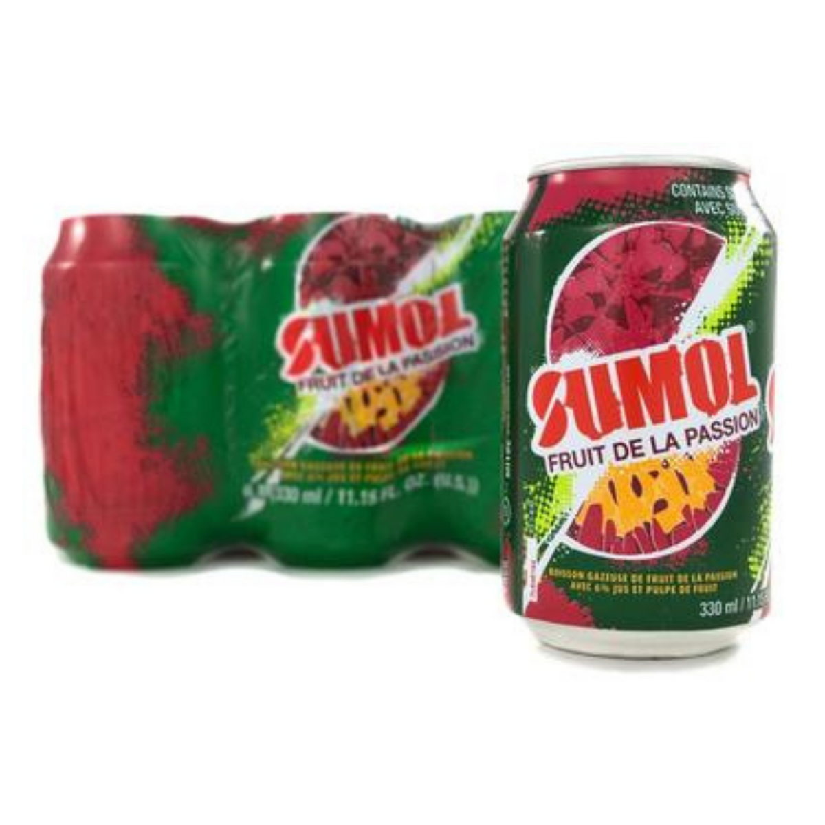 Sumol Passion Fruit Cans 6x330ml | Portugalia Marketplace